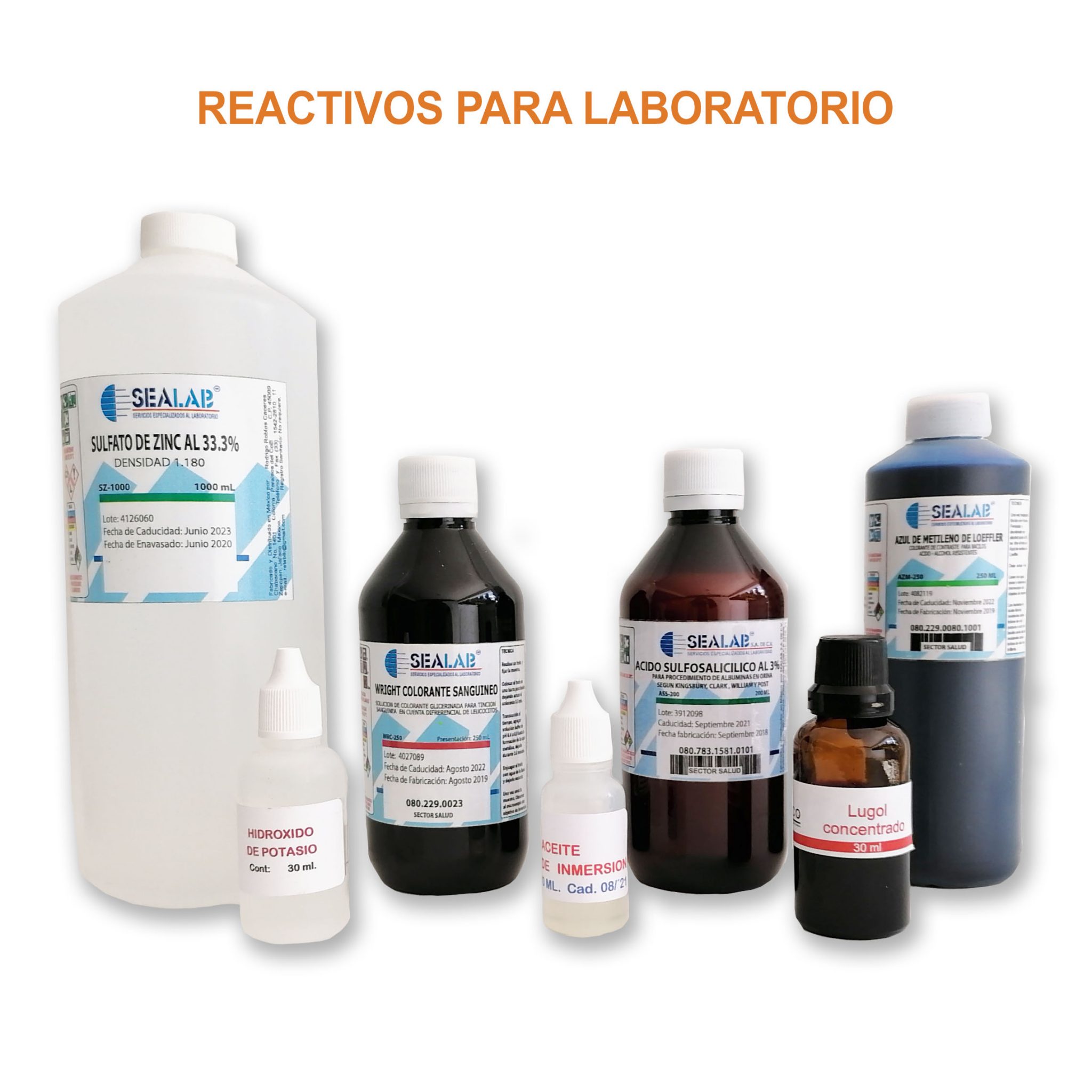 Reactivos Para Laboratorio | San Luis